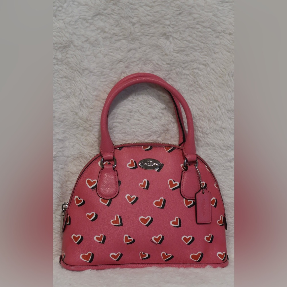 Coach Limited Edition Valentine Mini Cora Dome Handba… - Gem